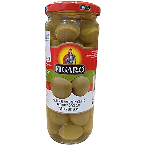 Figaro Olives Queen Plain – 450g – Exclusive Food Houses