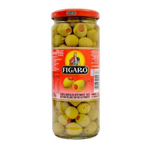 Figaro Queen Stuffed Olive Pimento – 450g – Exclusive Food Houses